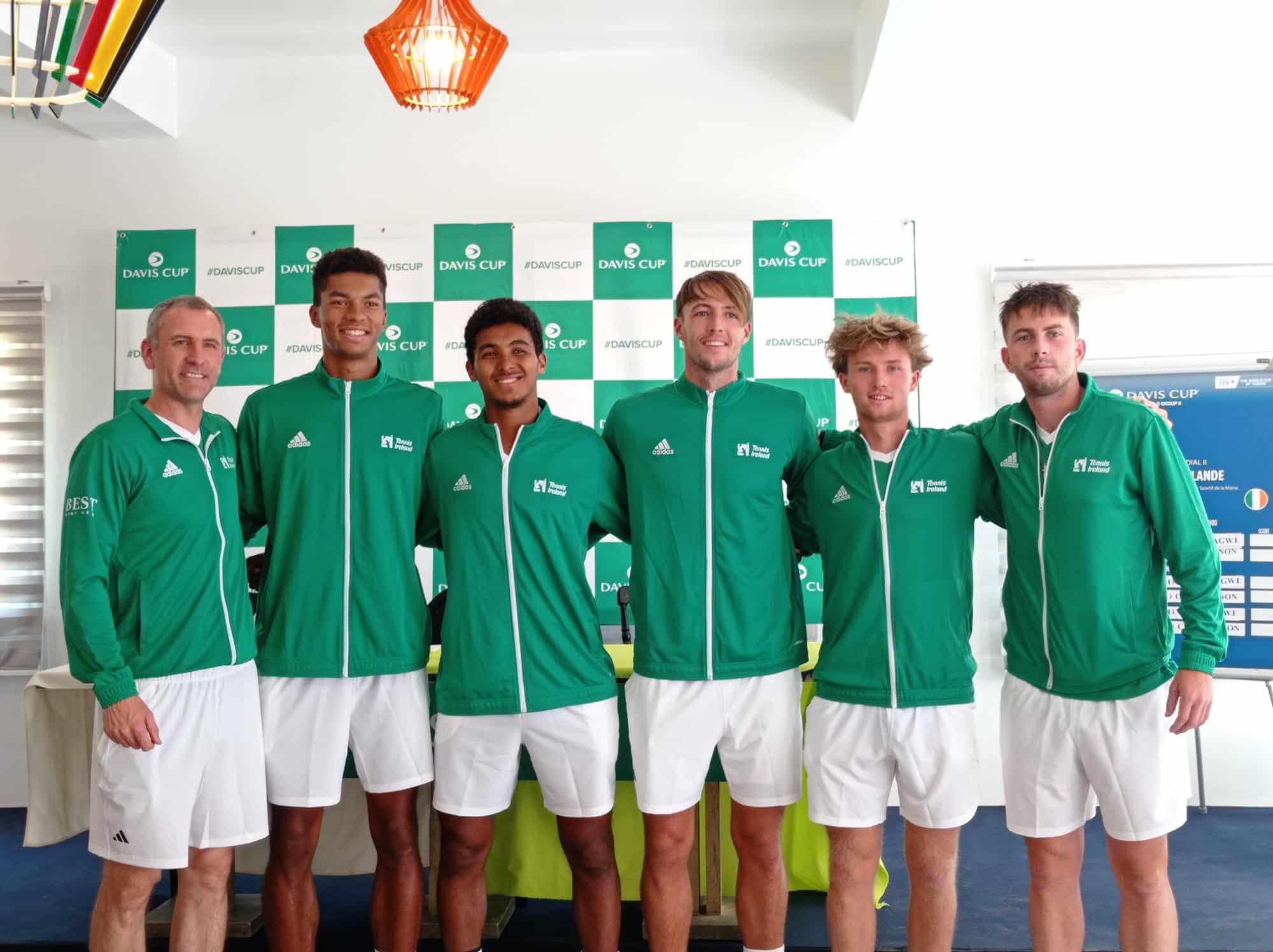 Davis Cup Ireland v Tunisia - Tennis Ireland
